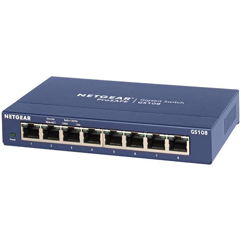 Netgear Gs108 Network Switch Ldlc