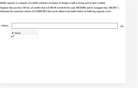Solved Buffer capacity is a measure of a buffer solution's | Chegg.com