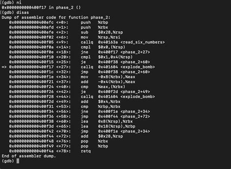 Linux I Have A Question Please New To Assembly And Gdb Stack Overflow
