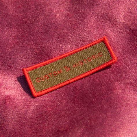 Gibson Custom And Historic Iron On Patch Custom Shop Les Paul Reverb