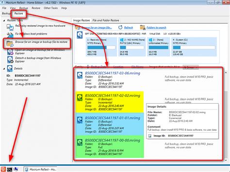 Backup And Restore With Macrium Reflect Page Tutorials