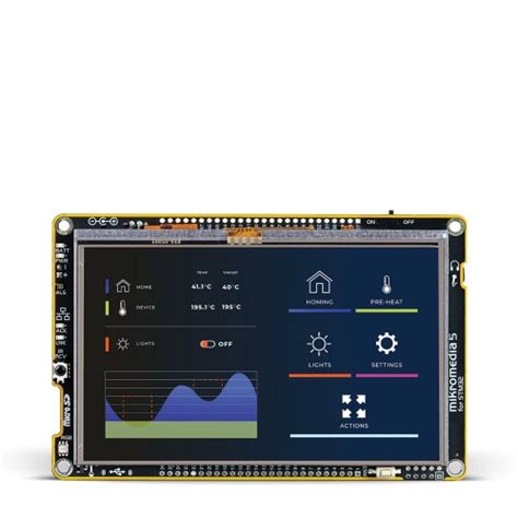 Mikromedia 5 For Stm32 Resistive Imperial Herkules Gmbh