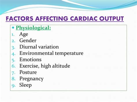 Cardiac Output PPTX
