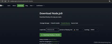 linux 服务器上离线安装 node nvm CSDN博客
