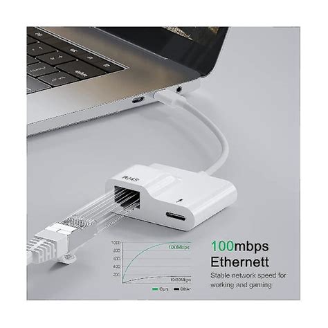 Usb C Ethernet Sovitin Usb Type C Rj45 Gigabit Ethernet Lan Sovitin Pd 60w Laturilla