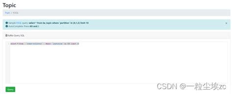 Apache Kafka 可视化工具调研kafka Console Ui Csdn博客