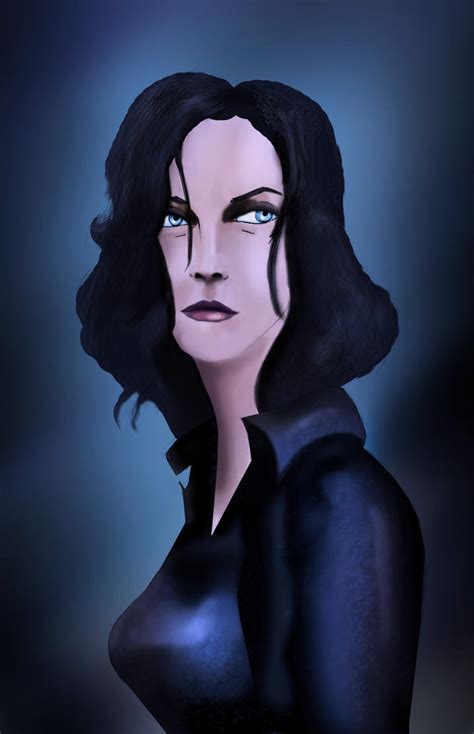 Selene From Underworld By Wjsfineart On Deviantart