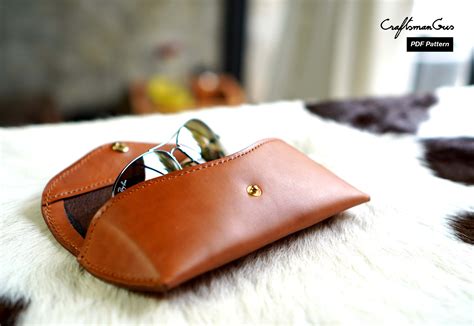 Eye Glasses Case Pattern Leather Bag Pattern