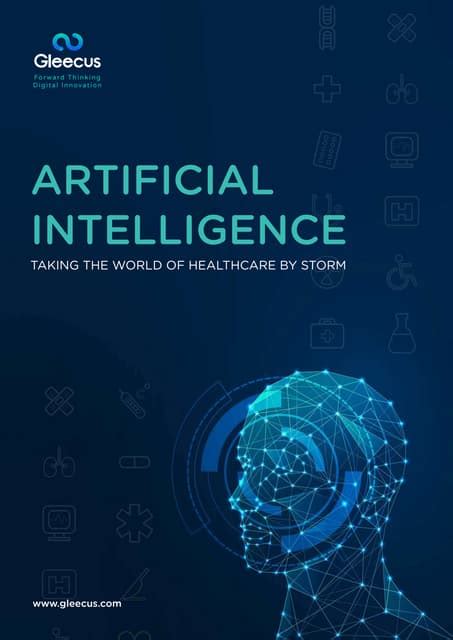 Gleecus Whitepaper Applications Of Artificial Intelligence In Healthcare Pdf