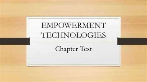 Chaptertestfinal6tohsdjsjsdjs10 Projectpptx Computing Technology