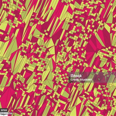 모자이크 추상적인 배경입니다 다각형 벡터 일러스트입니다 격자 파이에 대한 스톡 벡터 아트 및 기타 이미지 격자 파이 그물망 노랑 Istock