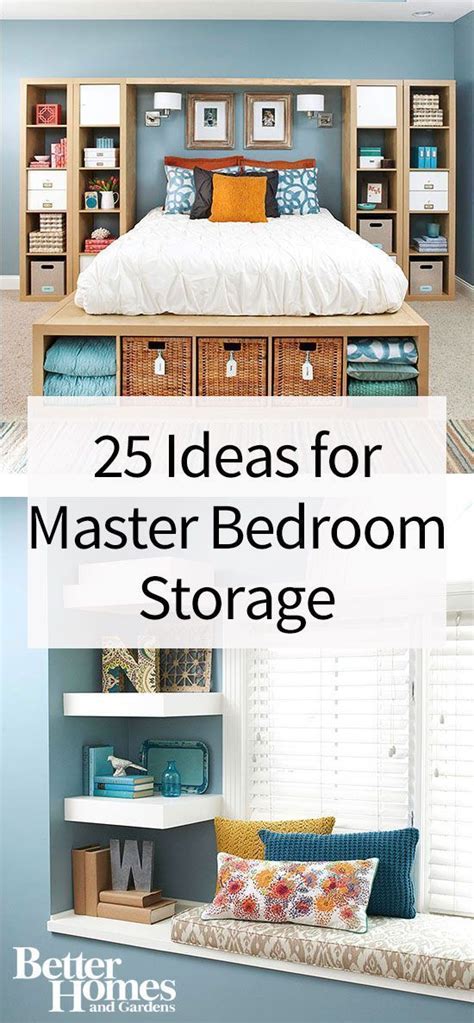 26 Clever Bedroom Storage Solutions For A More Organized Sleeping Space