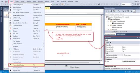 Alternate Row Colors In Ssrs Sql Bi Tutorials