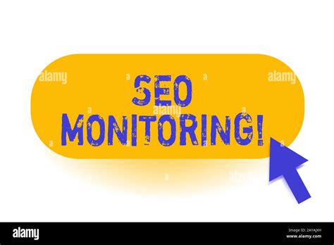 Handwriting Text Seo Monitoring Concept Meaning The Process Of Optimizing The Visibility Of
