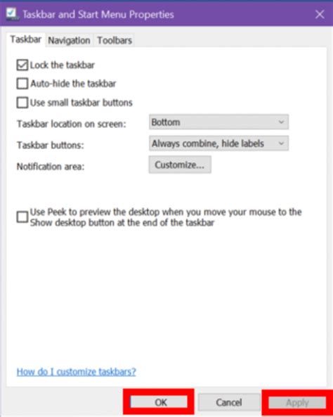 Personalizing The Windows Taskbar Technology Support Services