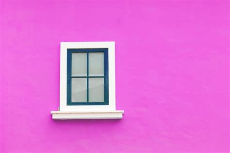Premium Photo Close Up Of Pink Window On Building