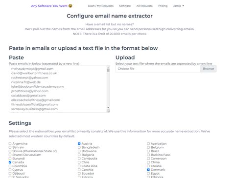 Get My Email Marketing Tools For NO COST Find Emails Clean Emails Extract Names