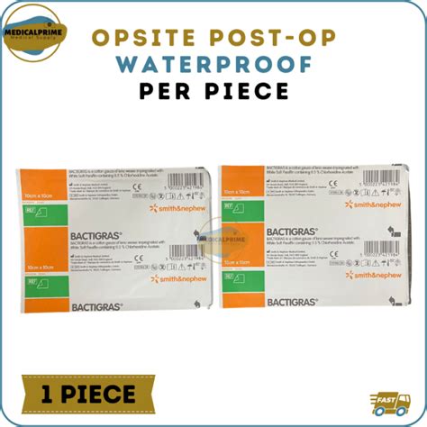 Opsite Post Op Water Proof Dressing Per Piece Lazada Ph