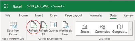 power query refreshing challenges on the web part 1