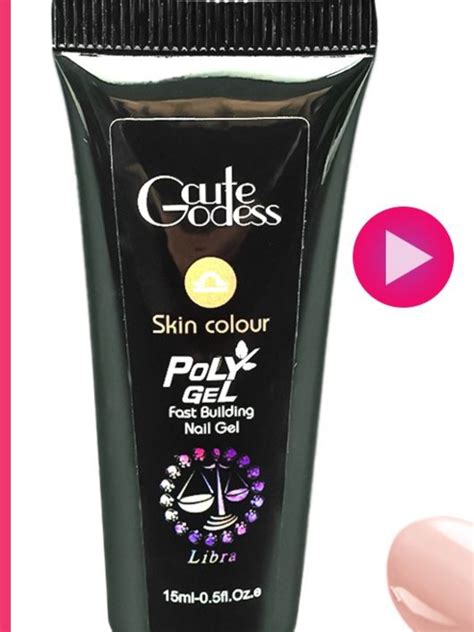 Полигель для наращивания ногтей Gсute Godess Libra отзывы