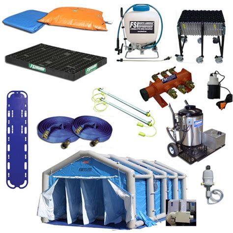 Complete Air Inflatablepneumatic Mass Casualty Decon Shower System