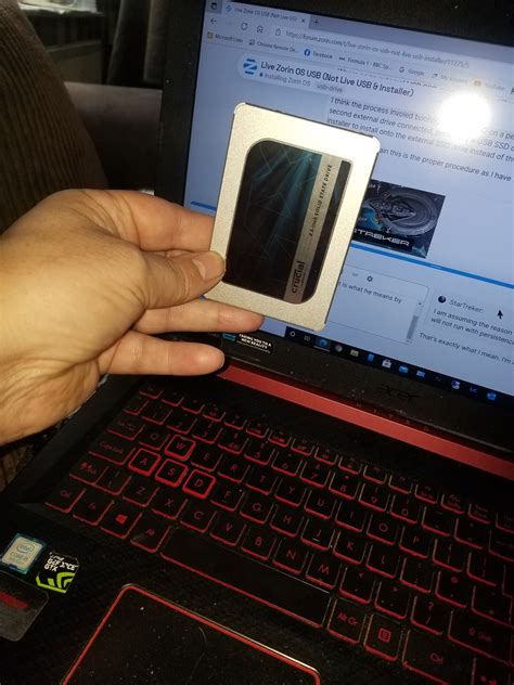 Live Zorin Os Usb Not Live Usb And Installer Installing Zorin Os