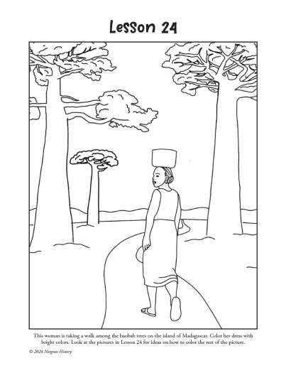 Notgrass Our Great Big World Coloring Book
