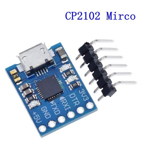 CP USB To UART TTL PIN Connector Module Serial Converter STC Replace FT CH PL