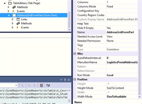 Dynamics Knowledge Hub Add Address Tab On Custom Form D365fo