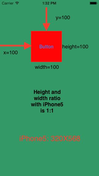 Ios Autolayout Origin And Size Should Change According To Width And Height Factor Stack