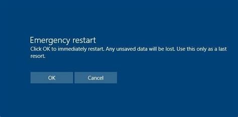 Windows 10 Dan Windows 11 Ternyata Memiliki Tombol Restart Rahasia