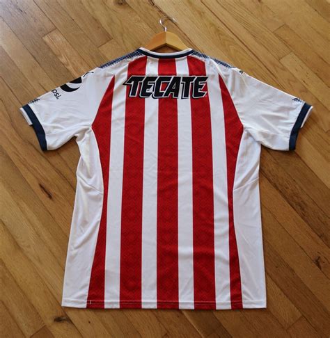 Chivas De Guadalajara Authentic Mens L Jersey 2017 18 Puma Liga Mx