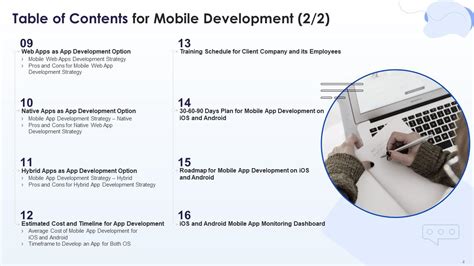 Mobile Development IT Powerpoint Presentation Slides Presentation