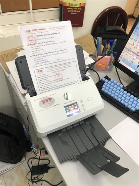 Trên tay Máy Scan Hp scanjet Pro N4000 snw1 | Viết bởi MinhCanhttp