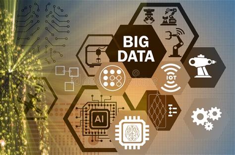 Big Data Computing Concept Of Modern It Technology Stock Image Image