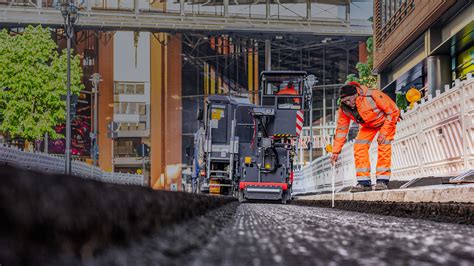 All in a day’s work for the W 120 Fi in Berlin | Magazine | Wirtgen