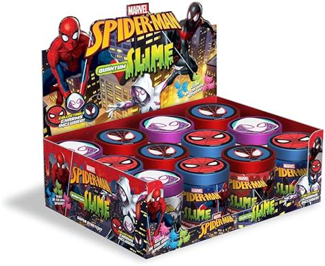 Marvel Spider Man Quantum Slime 12 Pack Assortment