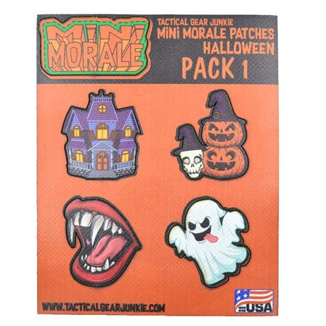 Mini Morale Halloween Patch Pack 1