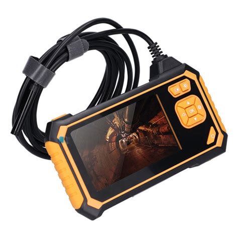 Hd Industrial Endoscope Borescope Inspection Camera 4 3in Screen Ip67