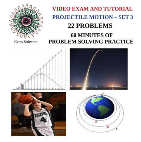 Projectile Motion High School Physics Problem Solving Video Tutorial 3