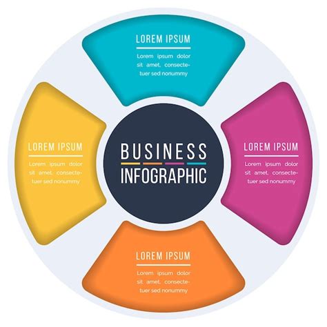 Premium Vector Business Infographic Design 7 Steps Objects Elements