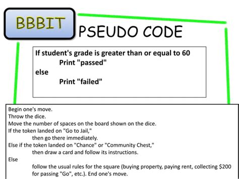 Flow Charts And Pseudo Code Pptx