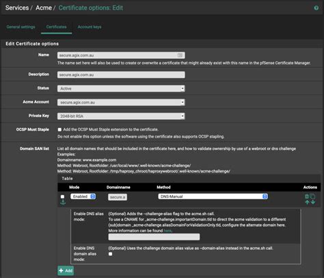 Configure HAProxy On PfSense With LetsEncrypt SSL HTTPS Termination Linux Cybersecurity In