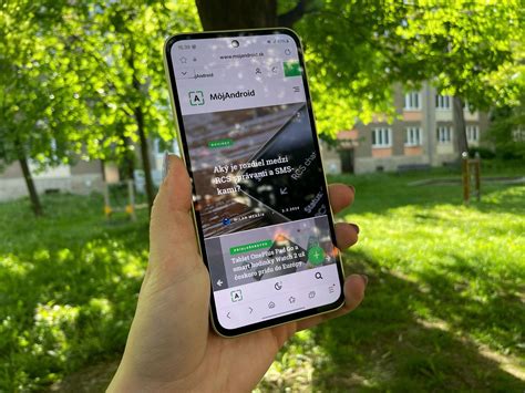 Recenzia Samsung Galaxy A G Praktick Smartf N Pre Mlad Ch Mojandroid Sk