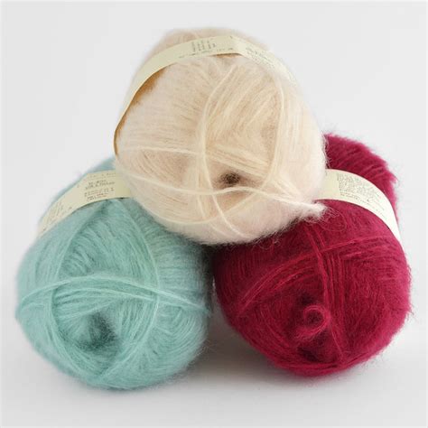 Mohair Yarns — Loop Knitting