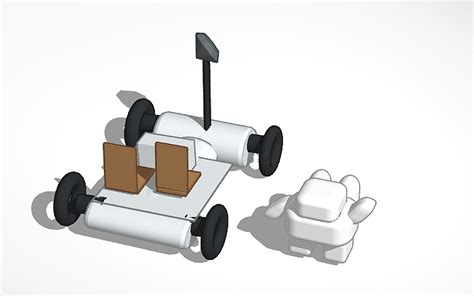 3d Design Esa Lunar Rover Tinkercad