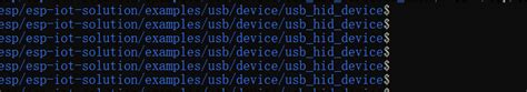 Esp32s3使用esp Iot Solution Sdk开发usbhid鼠标键盘教程 Csdn博客
