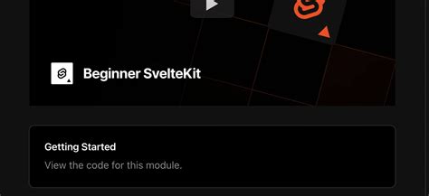 Missing A Link To This Repository In The Tutorial · Issue 21 · Vercelbeginner Sveltekit · Github