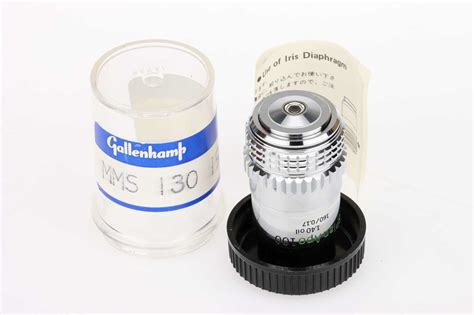 Lot 381 Olympus Microscope Objective Splan Apo