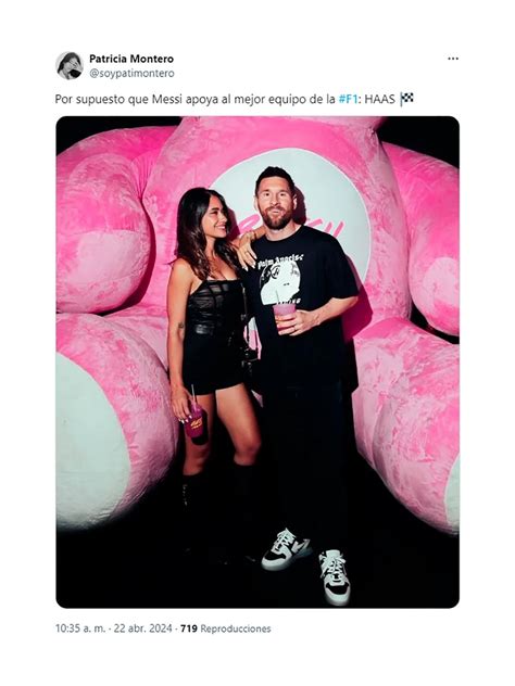 Messi Sorprendió Al Lucir La Remera De Una Escudería De La Fórmula 1 Y Estallaron Las Reacciones